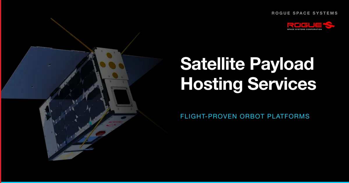 Satellite Payload Hosting Services | Rogue Space Systems